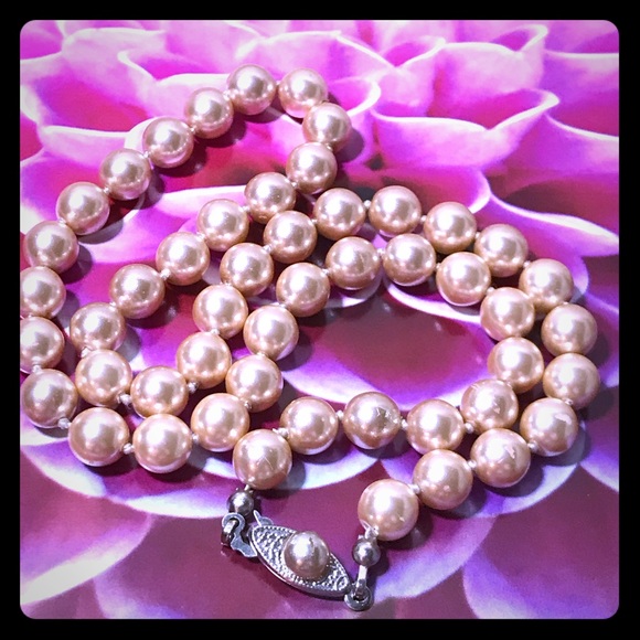 Jewelry | Barbie Pearls Pretty In Pink Vintage Pearls 18 Length | Poshmark